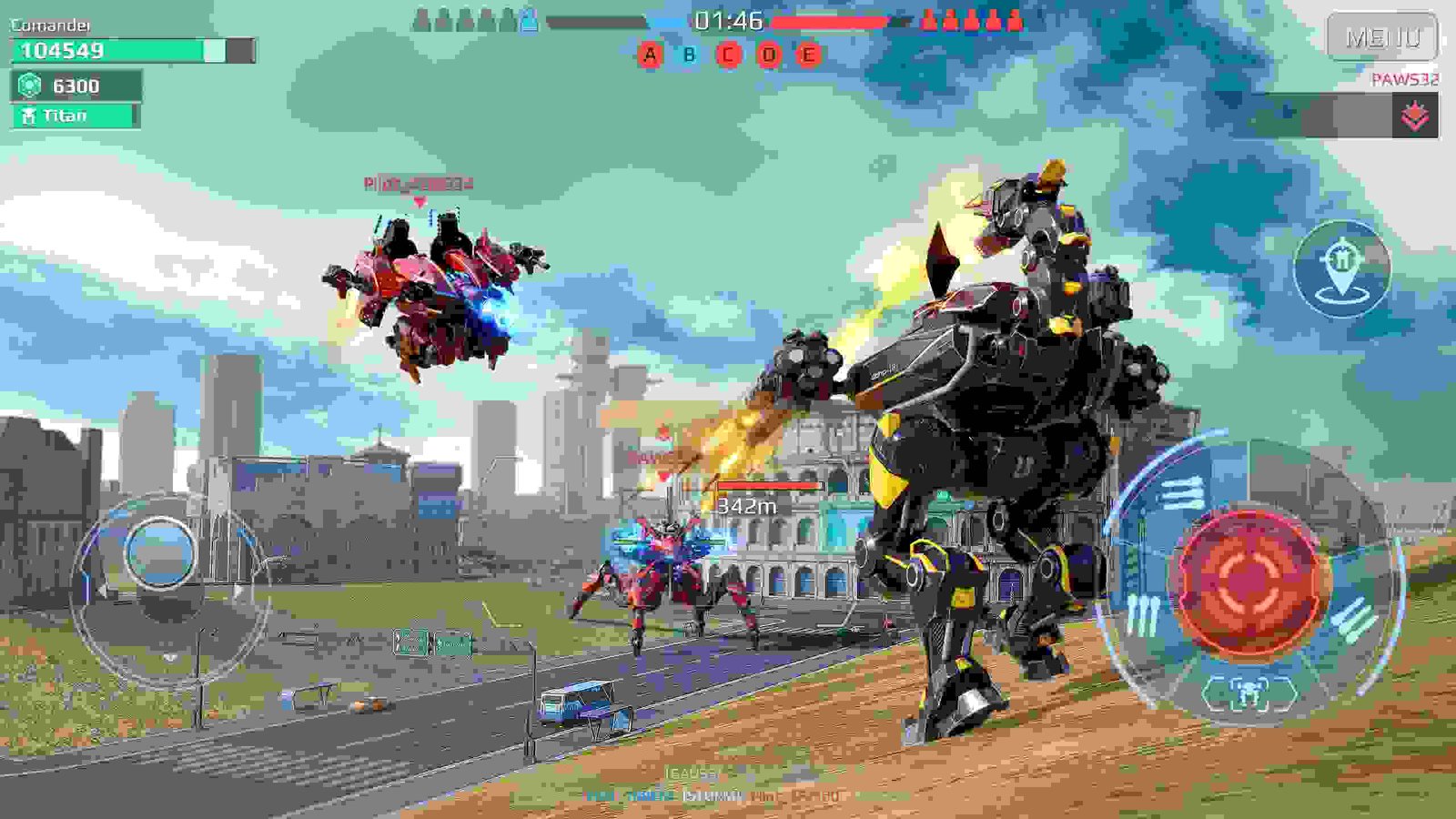 War Robots Mod Apk (Unlimited Bullets, Inactive Bots)
